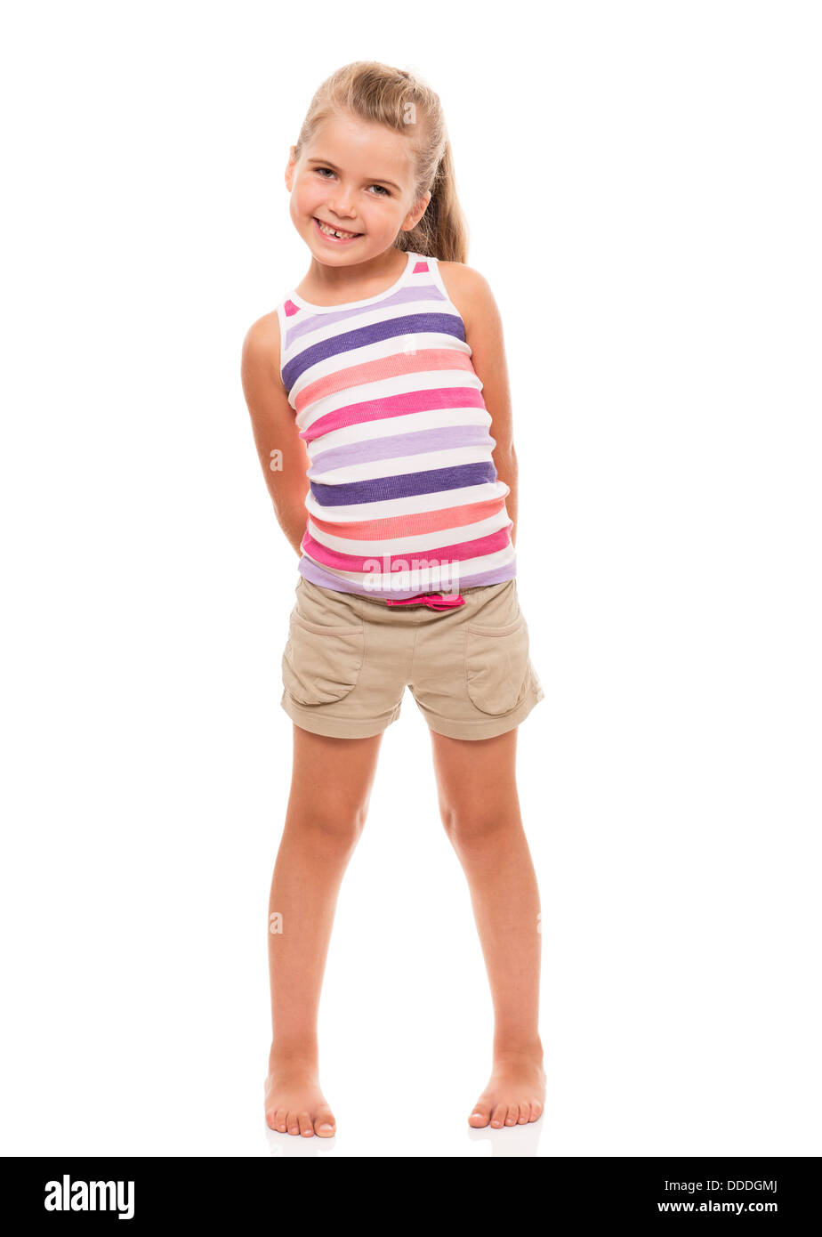 I'm a little shy Stock Photo - Alamy