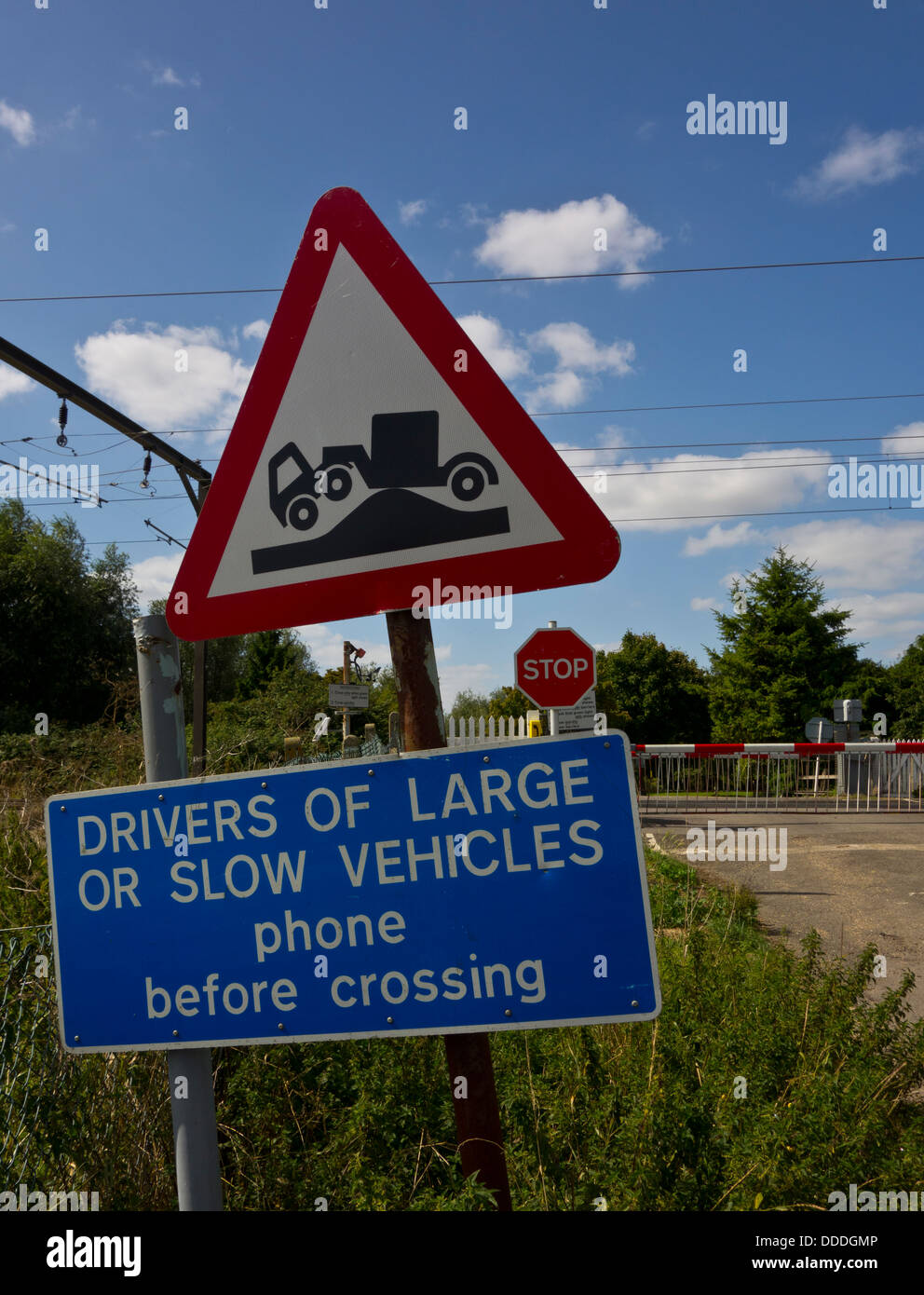Level crossing cambridgeshire hi-res stock photography and images - Alamy