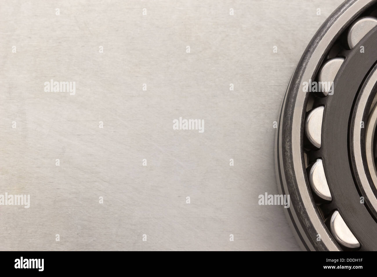 bearings at metal background texture Stock Photo - Alamy