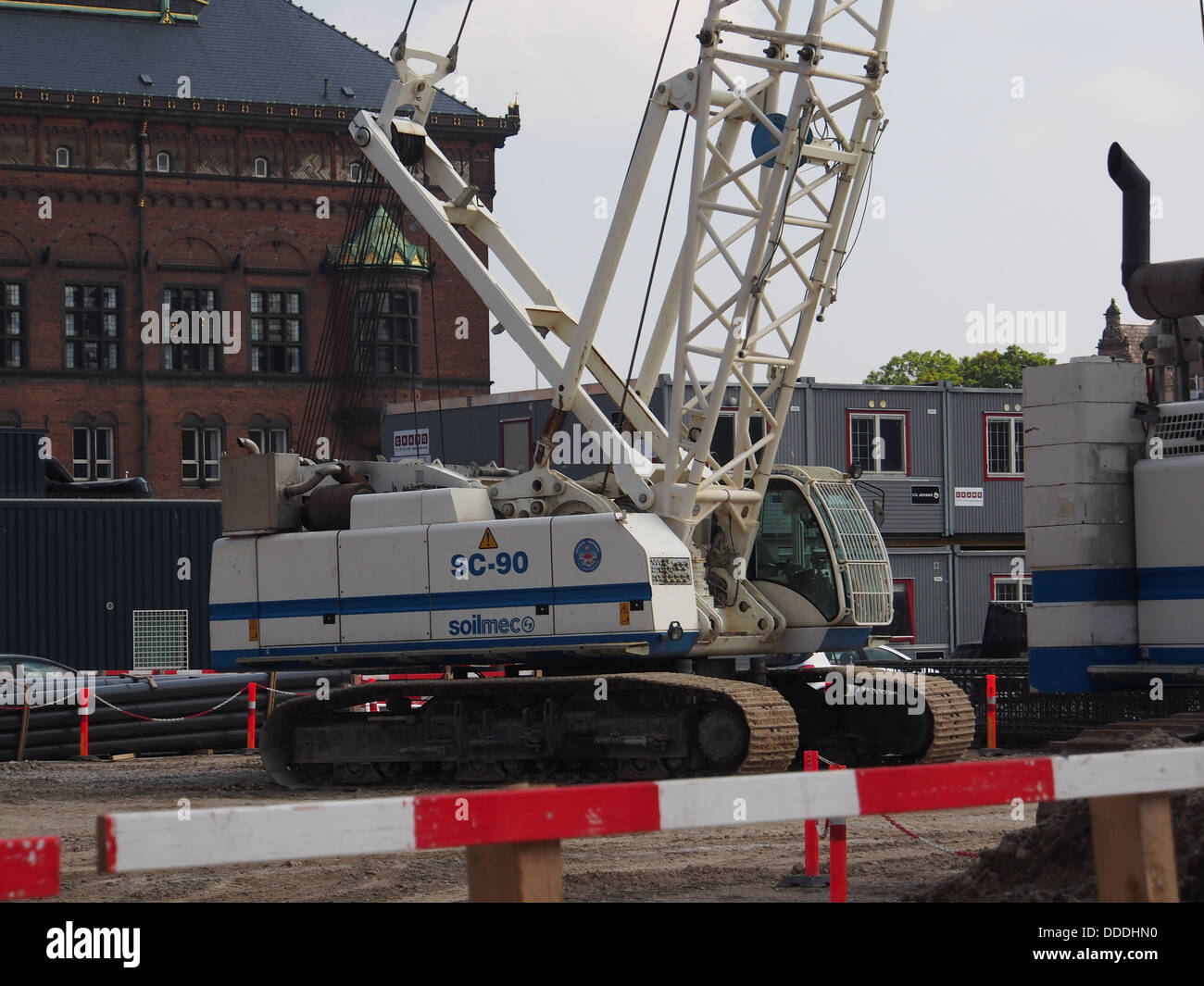 Soilmec SC-90 at Copenhagen, pic1 Stock Photo - Alamy
