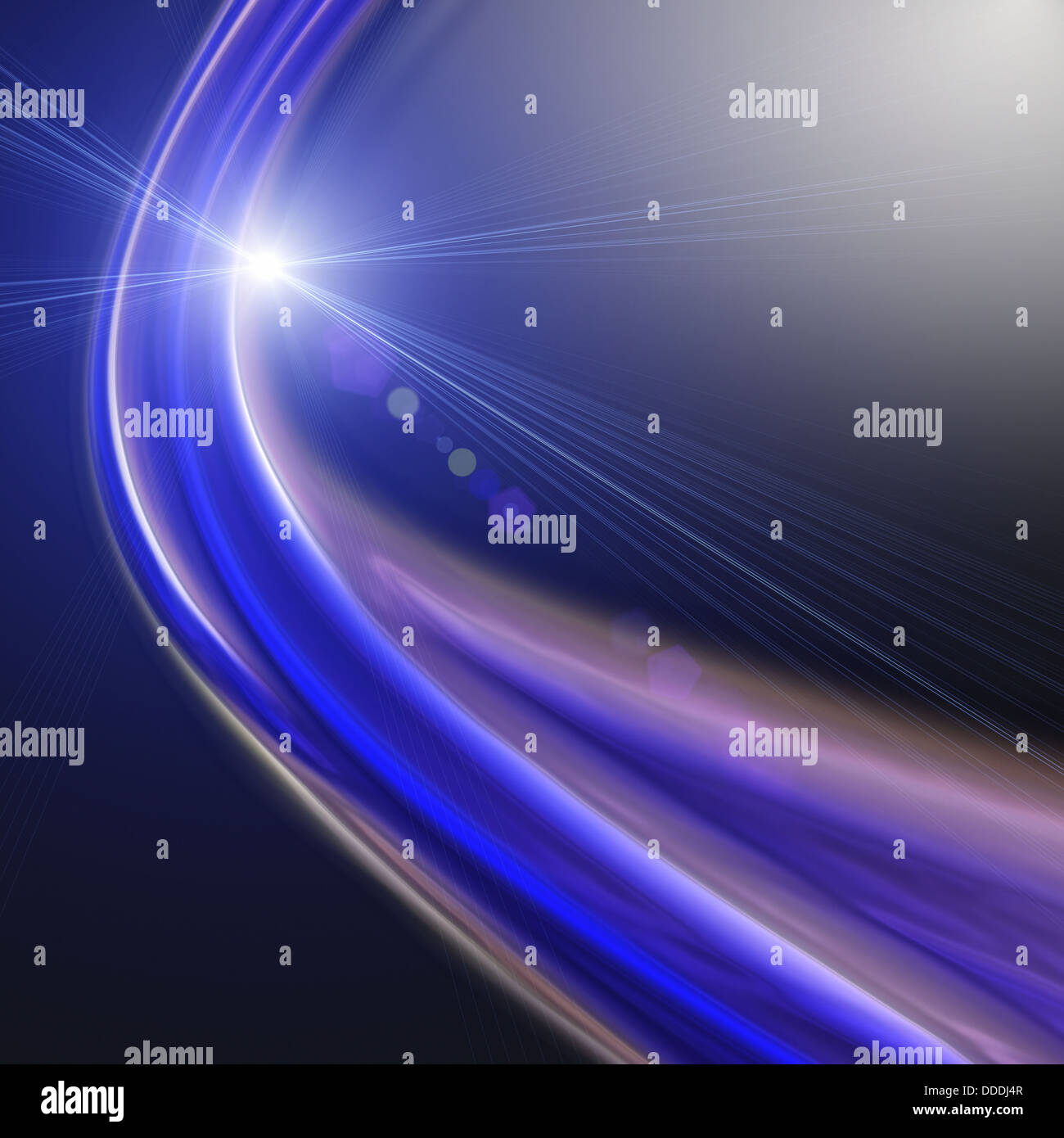 Futuristic technology wave background design with lights Stock Photo ...