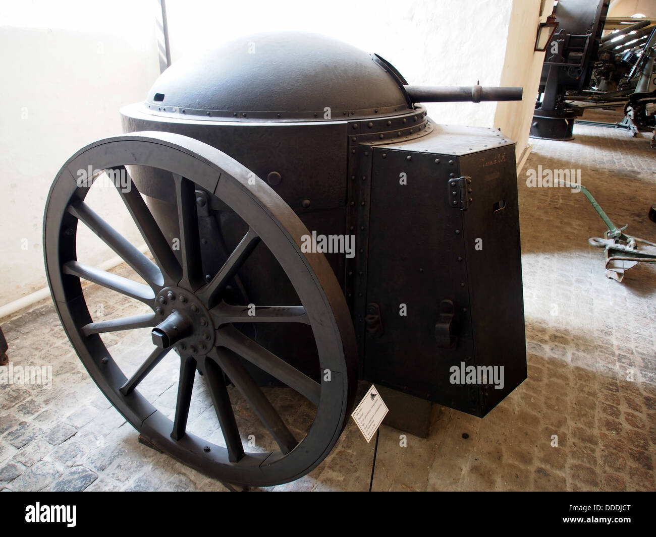 The Transpotable cartridge gun tower, on display at the Royal Danish ...