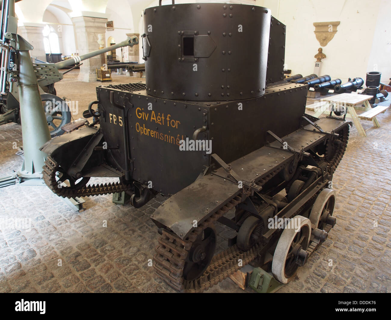 The Vickers Carden-Loyd tankette is a small tracked military vehicle ...