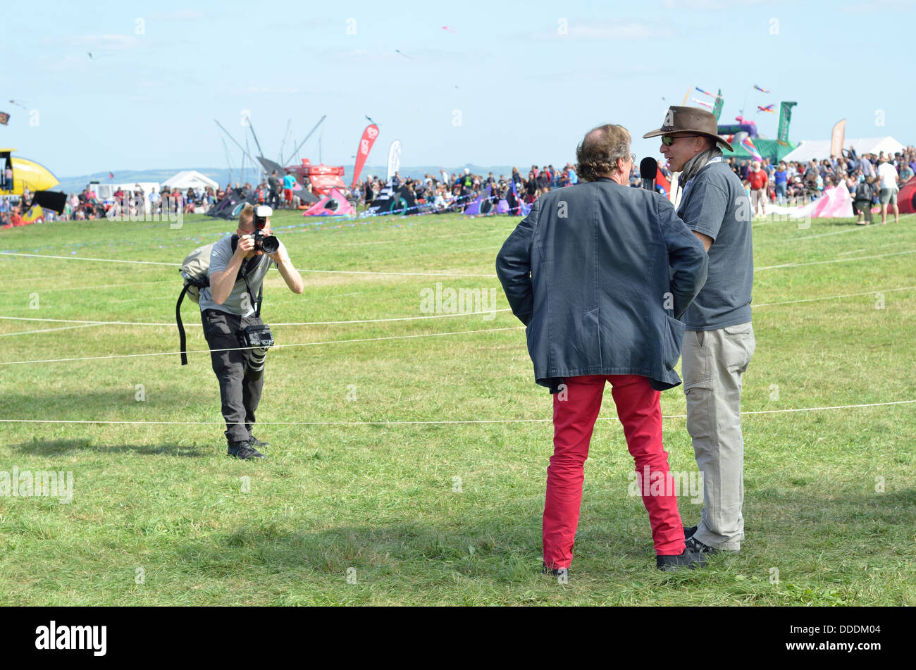 George Ferguson Bristol Mayor Kite Fiesta Festival 2013 Photo op ...