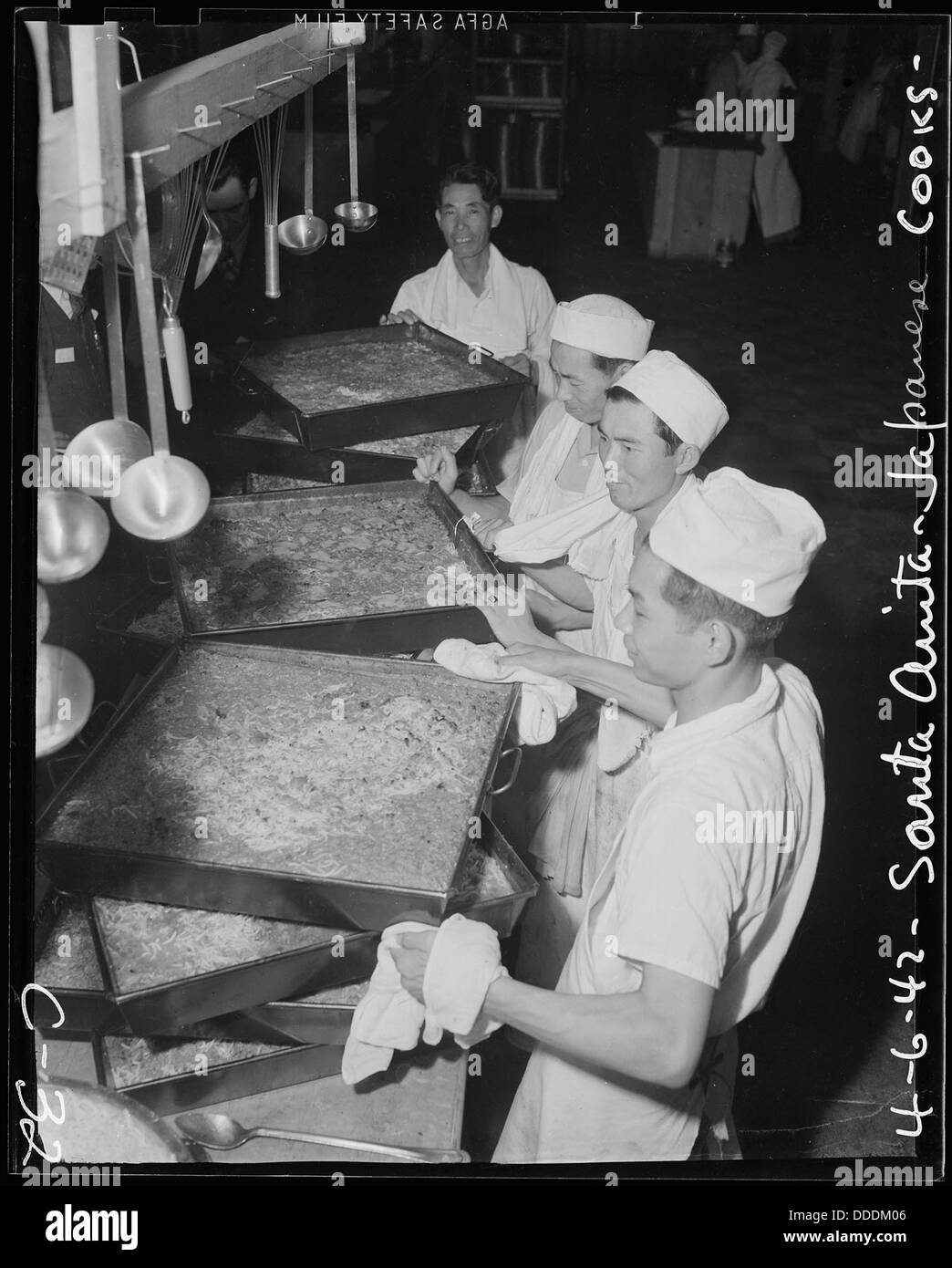 In Arcadia, California, cooks of Japanese ancestry prepare meals for ...