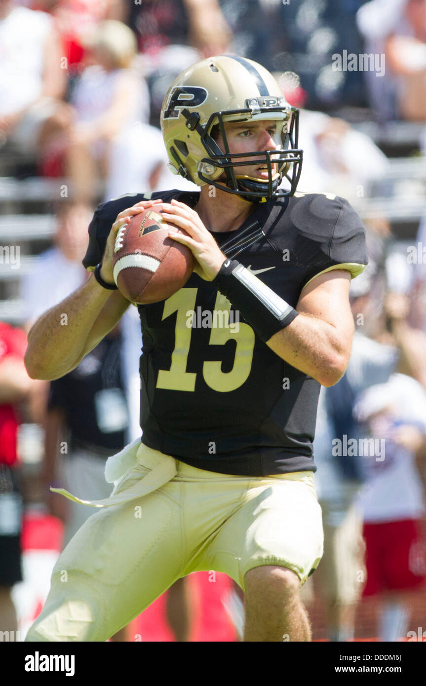 Aug 31, 2013 - Cincinnati, Ohio, U.S. - Purdue Boilermakers quarterback ...