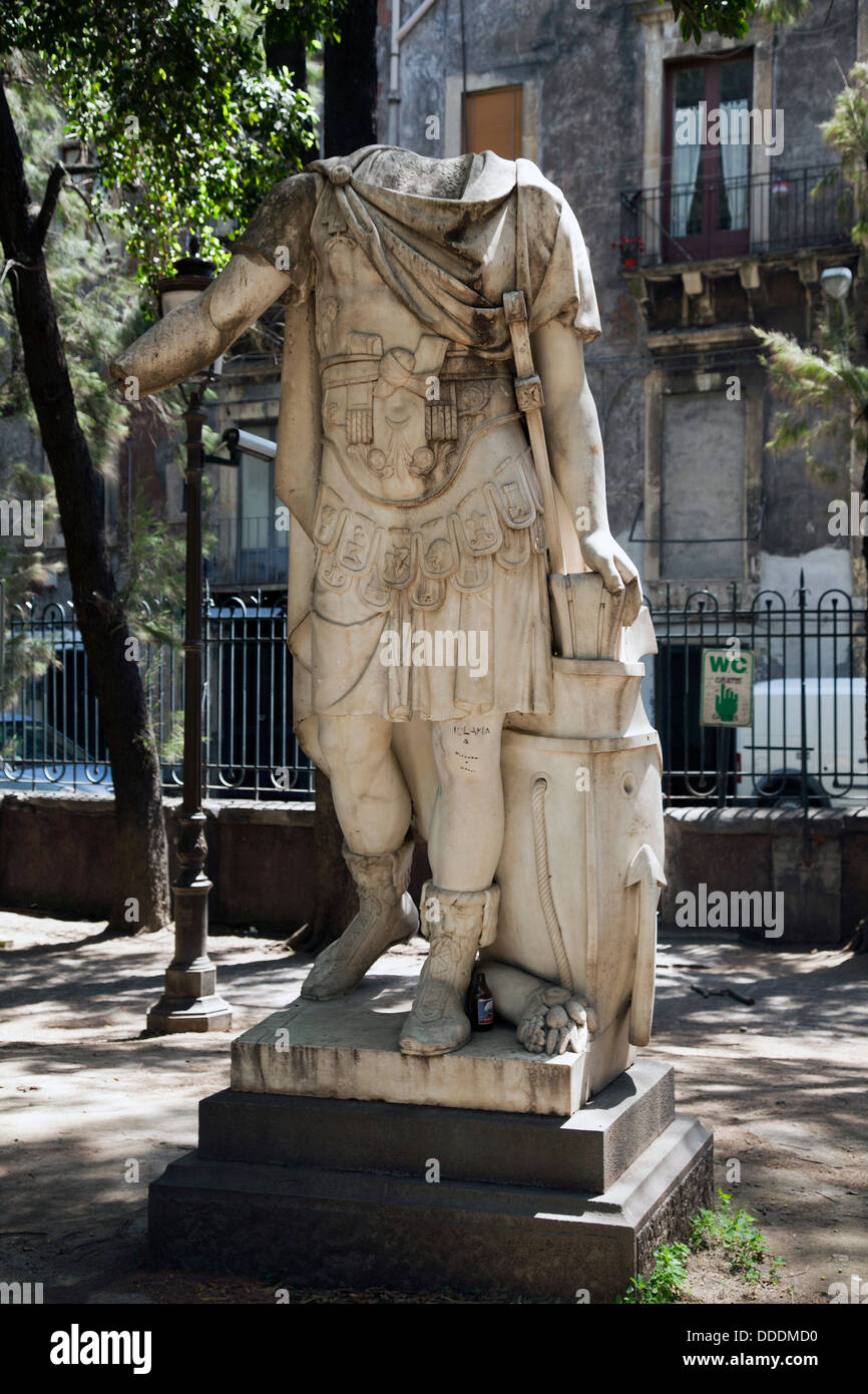 Catania Male Headless Statue 48 Hours In Catania Italy Segreta