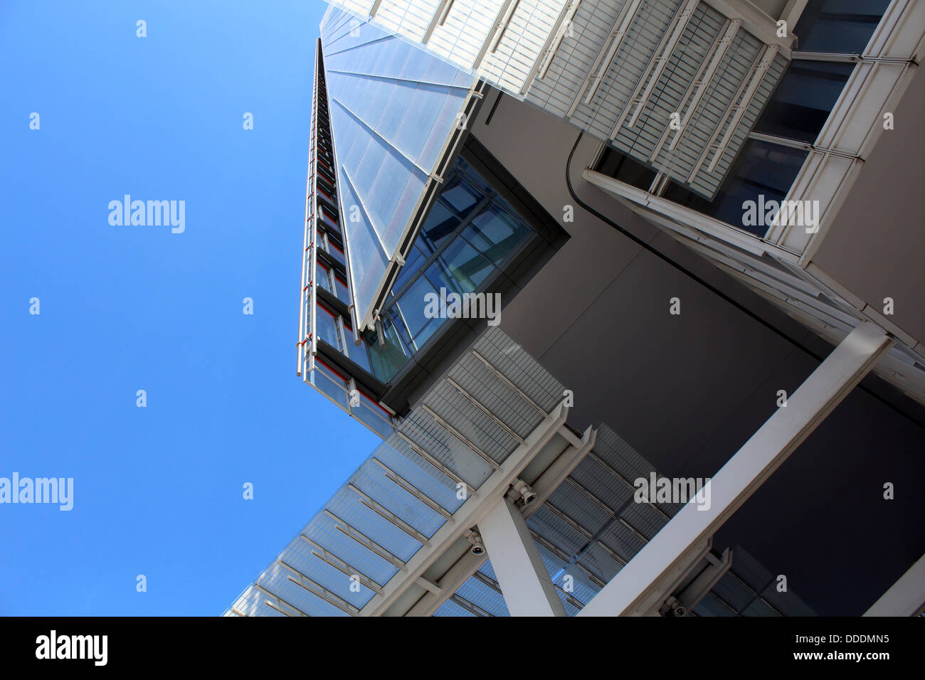 The Base of The Shard Office Development at London Bridge, looking ...