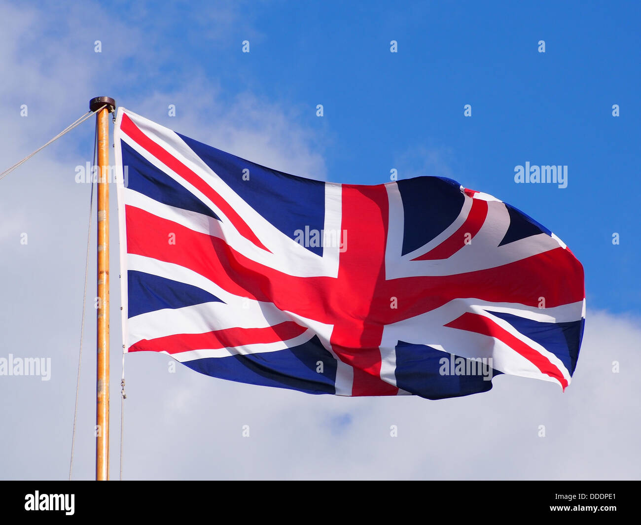 Flying the union jack flag hi-res stock photography and images - Alamy
