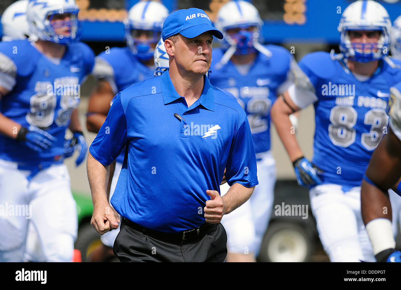Colorado Springs, Colorado, USA. 31st Aug, 2013. Air Force head coach ...