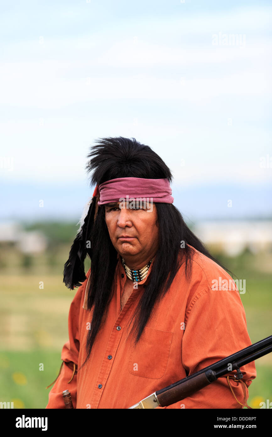 Native american model hi-res stock photography and images - Alamy