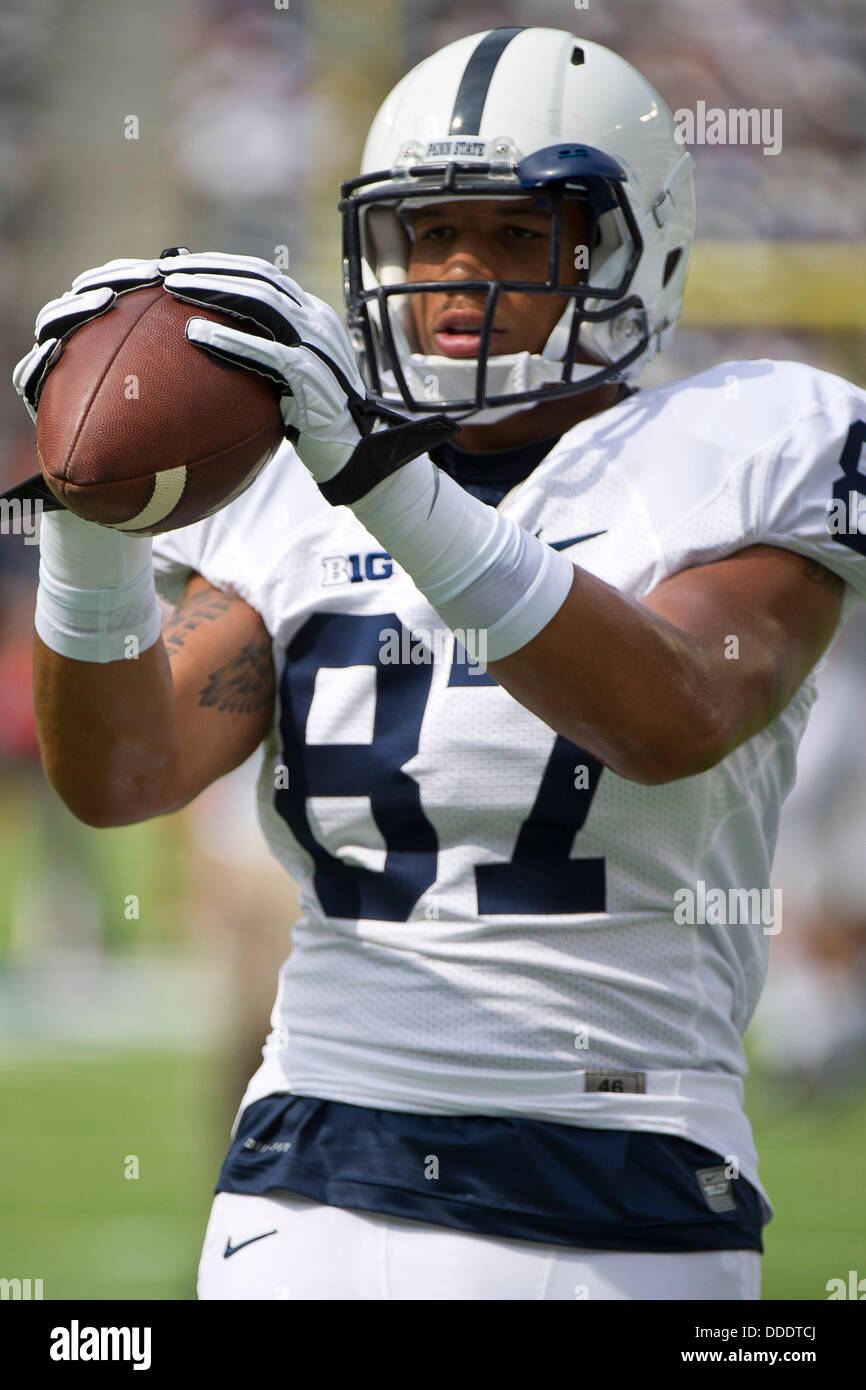 Aug. 31, 2013 - East Rutherford, NJ, U.S - August 31, 2013: Penn State ...