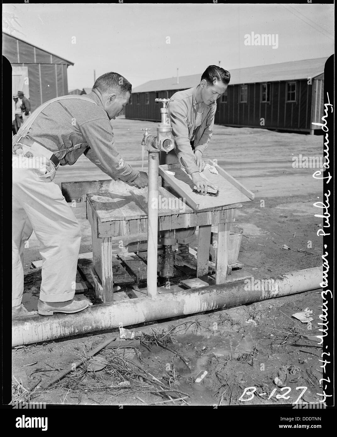 At the Manzanar Relocation Center in California, Japanese-American ...