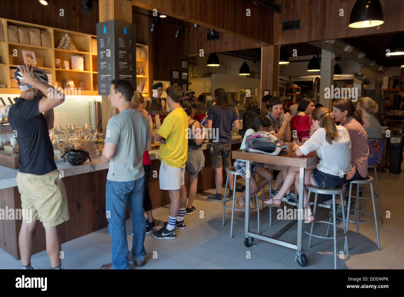 Japanese style cold brew coffee shop Stock Photo - Alamy