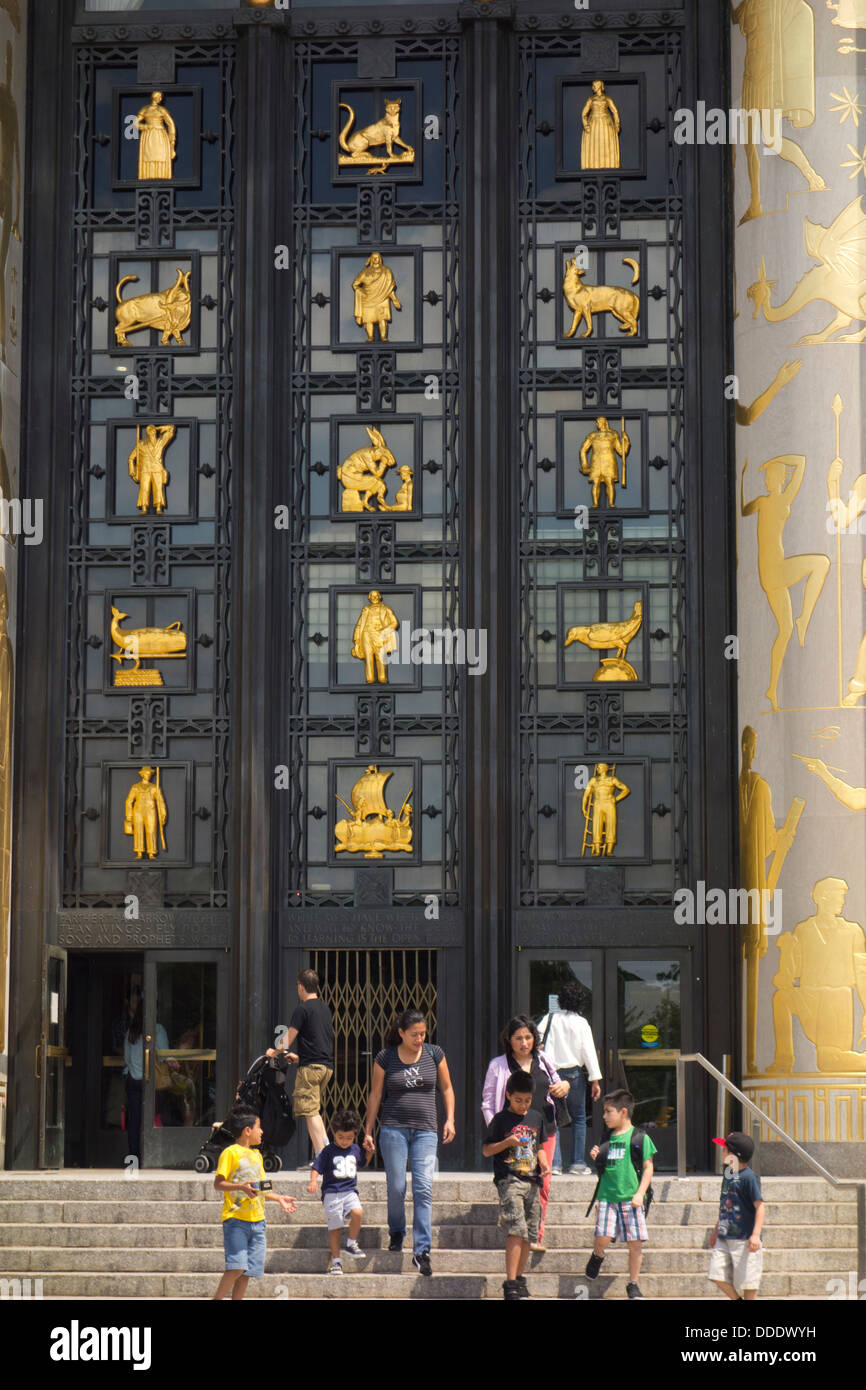 Brooklyn Public Library New York City Stock Photo - Alamy