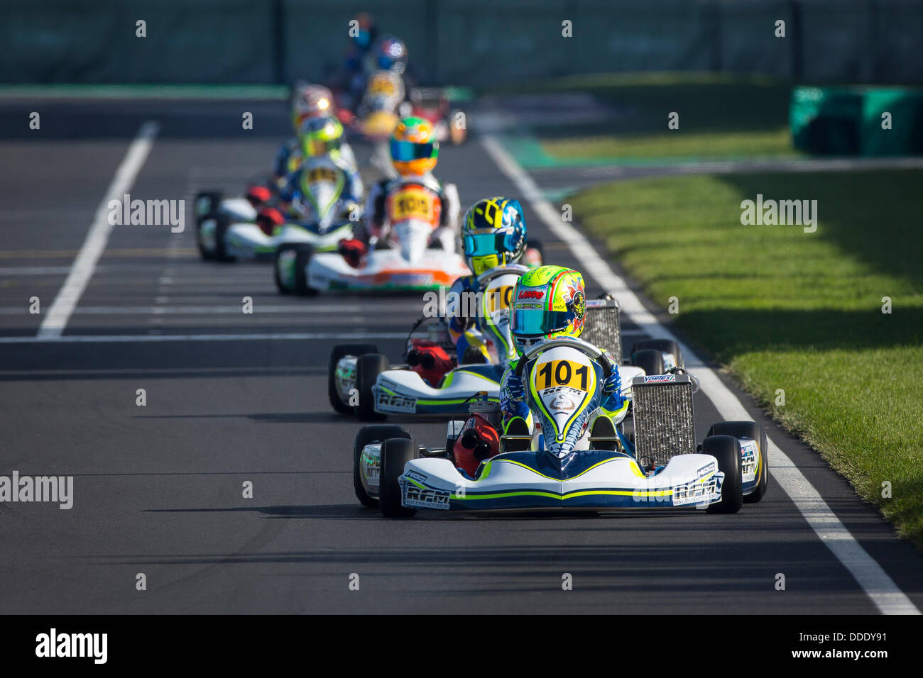 Lando norris kart hi-res stock photography and images - Alamy