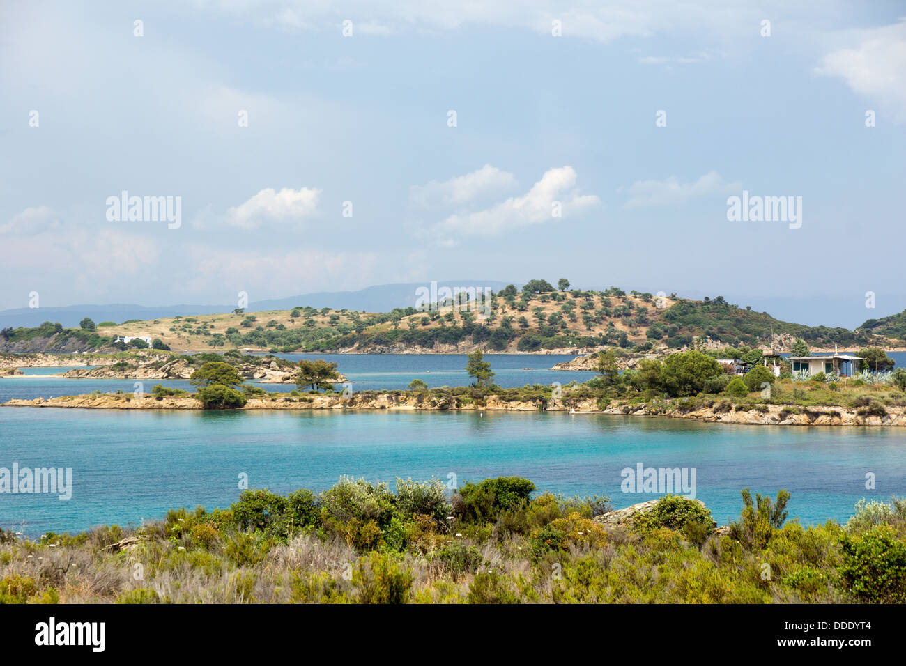Aegean sea coast Stock Photo - Alamy