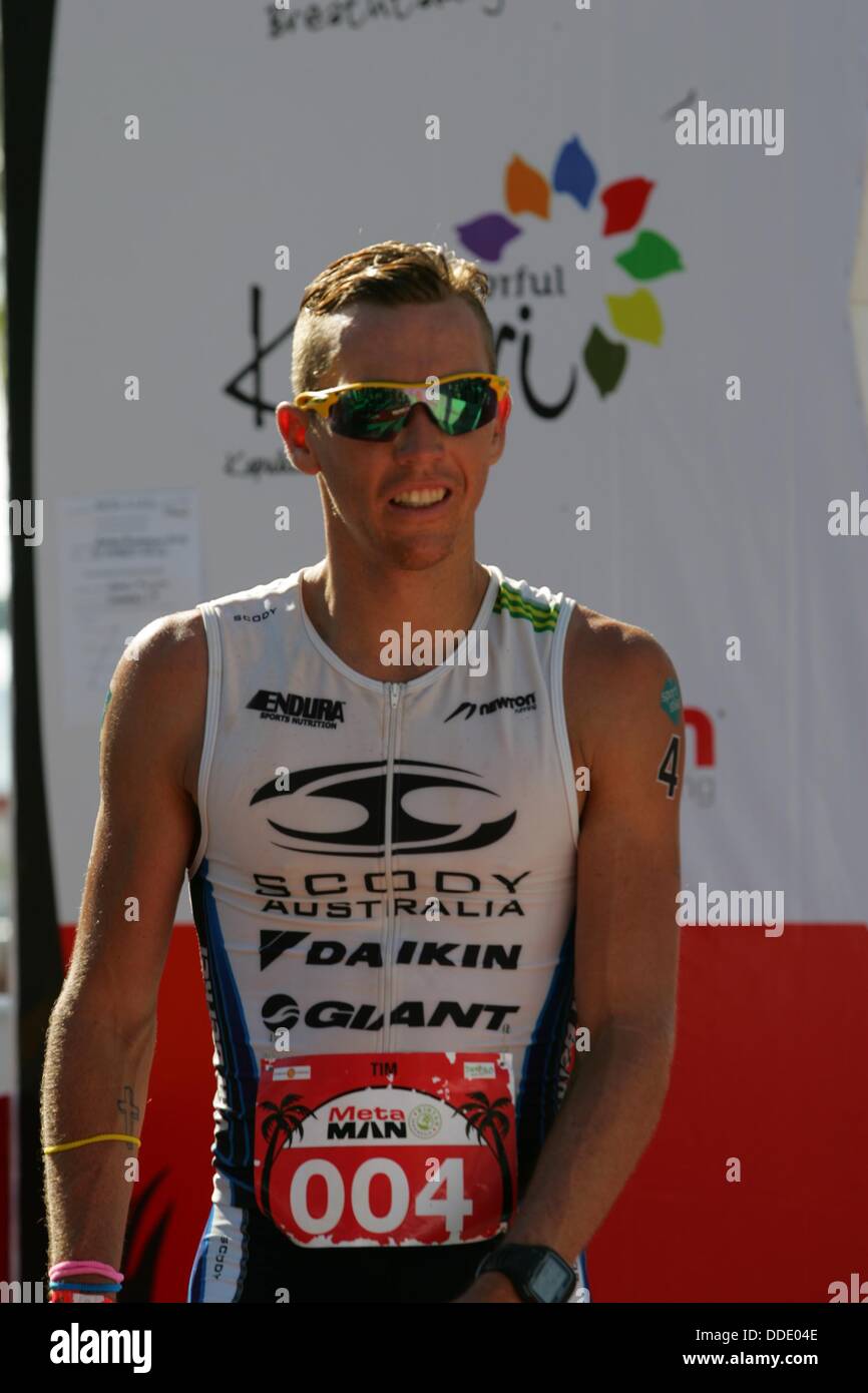 Aug. 31, 2013 - BINTAN, INDONESIA AUGUST 31, 2013 : Tim Van Berkel of ...