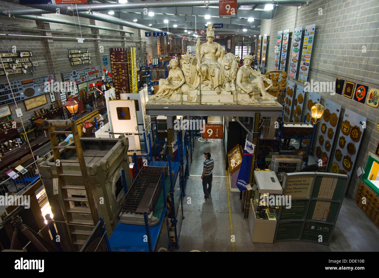 National railway museum warehouse hi-res stock photography and images ...
