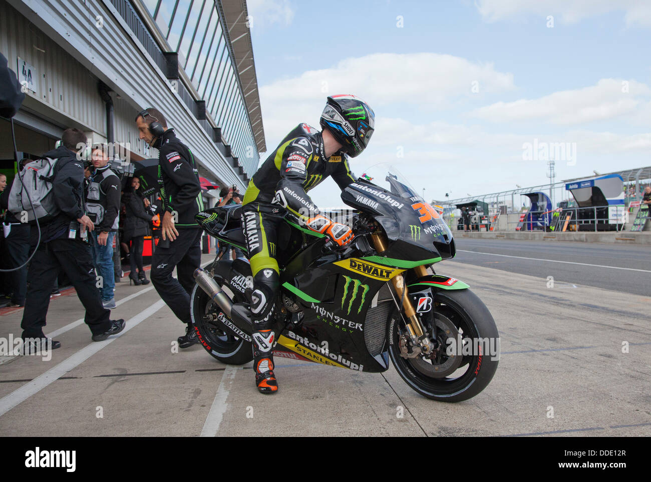 Scenes from the 2013 British MOTO GP Silverstone, UK Stock Photo - Alamy