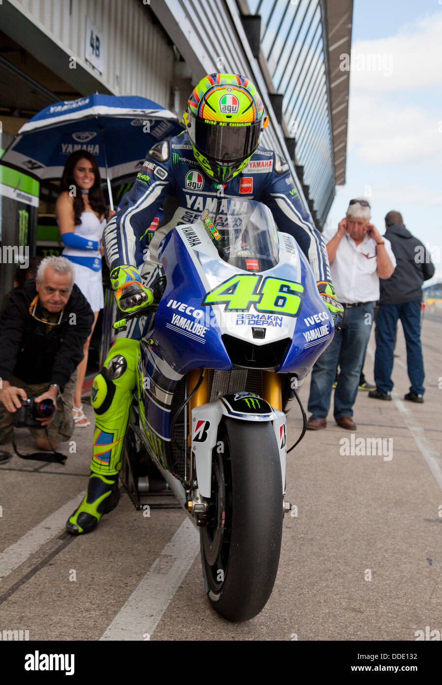 Scenes from the 2013 British MOTO GP Silverstone, UK Stock Photo - Alamy