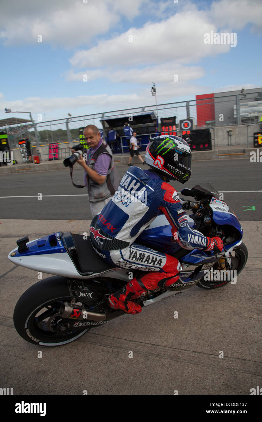Scenes from the 2013 British MOTO GP Silverstone, UK Stock Photo - Alamy