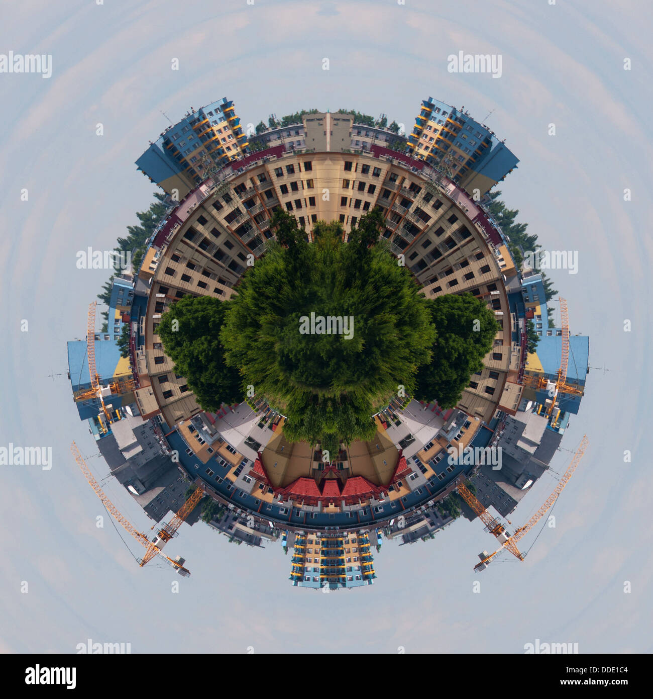Planet Earth under construction Stock Photo - Alamy