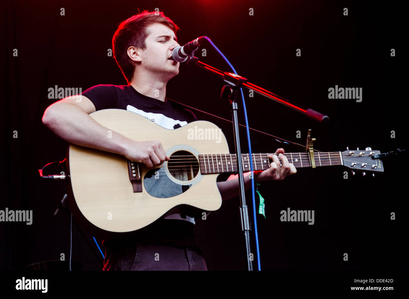 31st August 2013 - Bingley, Yorkshire. Martin Longstaff of The Lake ...