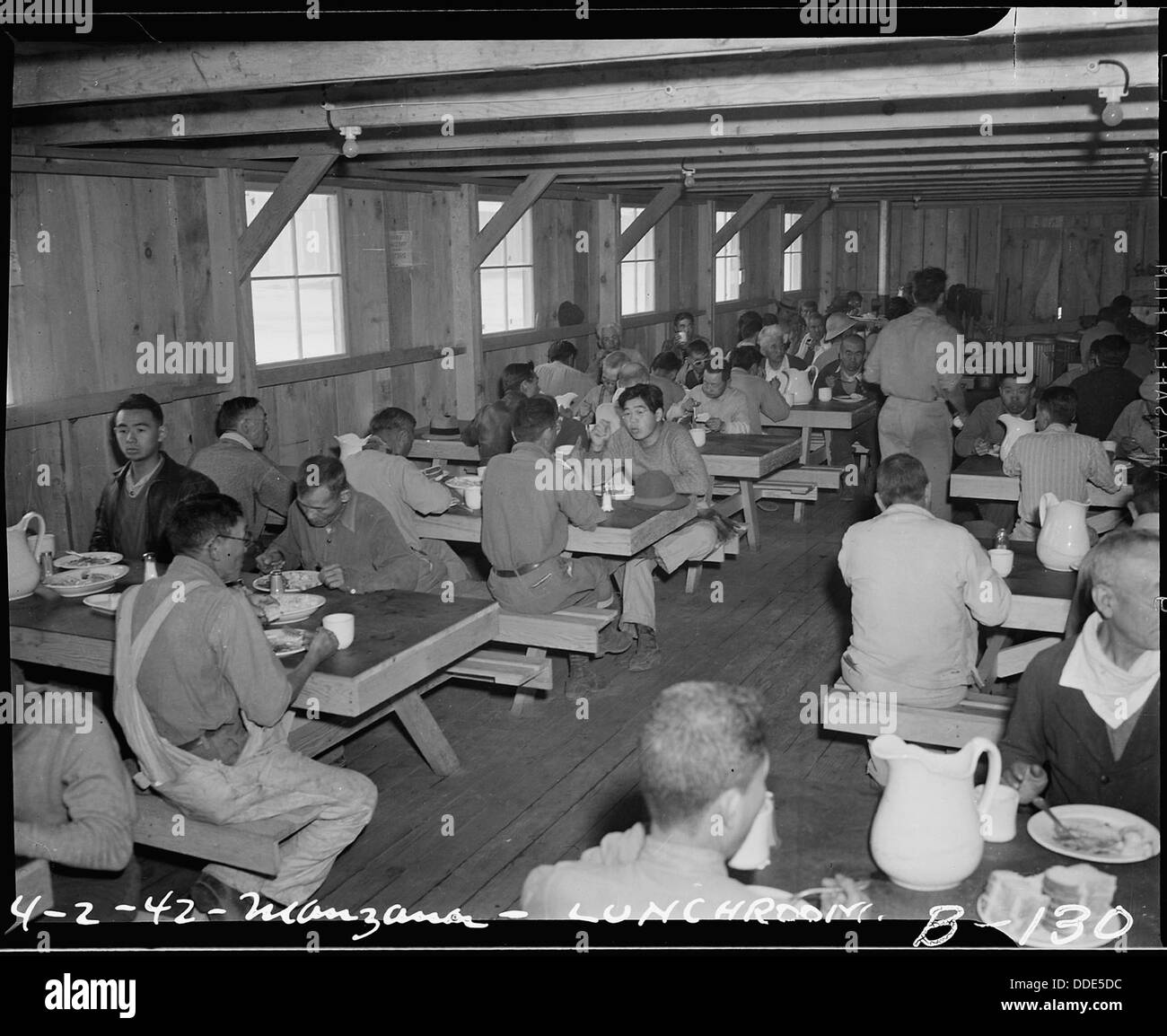 At the Manzanar Relocation Center, a War Relocation Authority ...