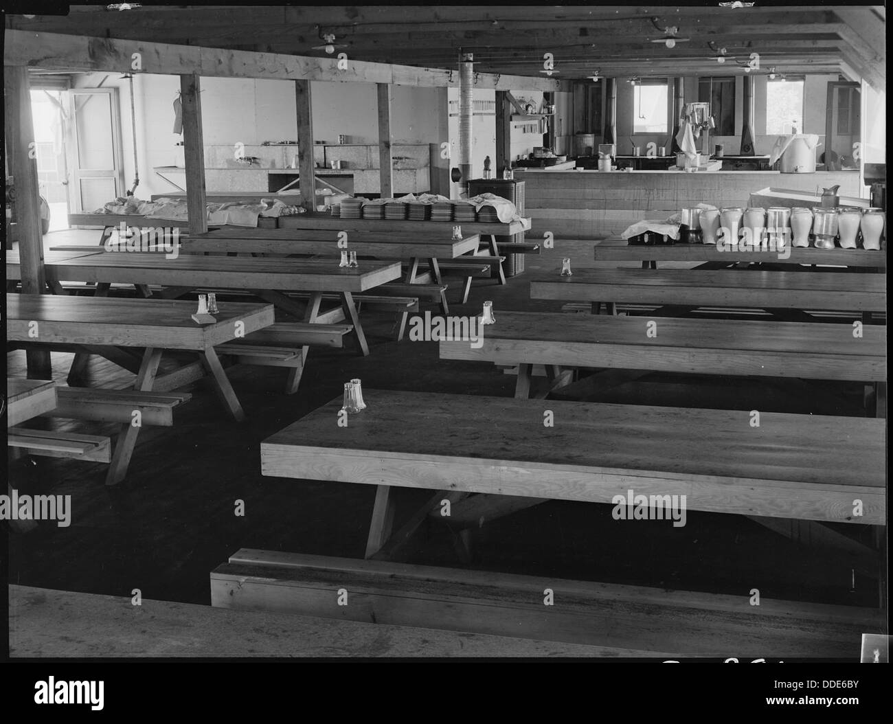 Mess hall during world war one hi-res stock photography and images - Alamy
