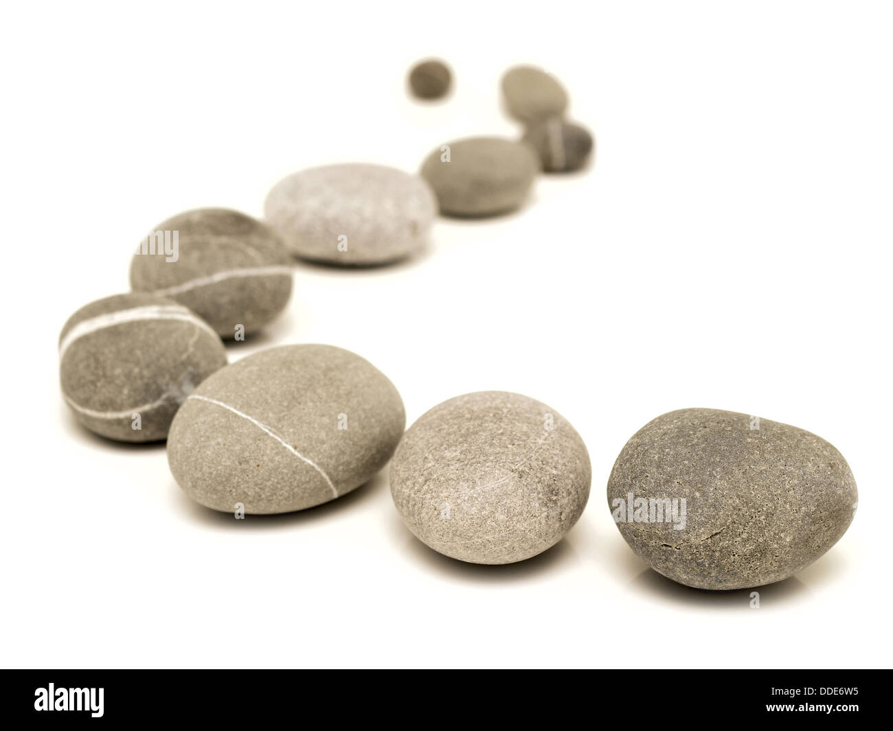 Stepping on stones Cut Out Stock Images & Pictures - Alamy