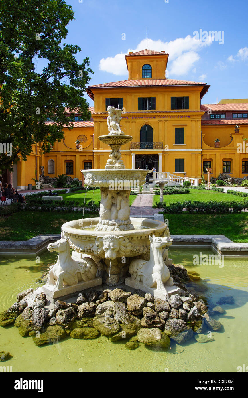 The newly renovated Lenbachhaus in Munich, museum, Bavaria Upper ...