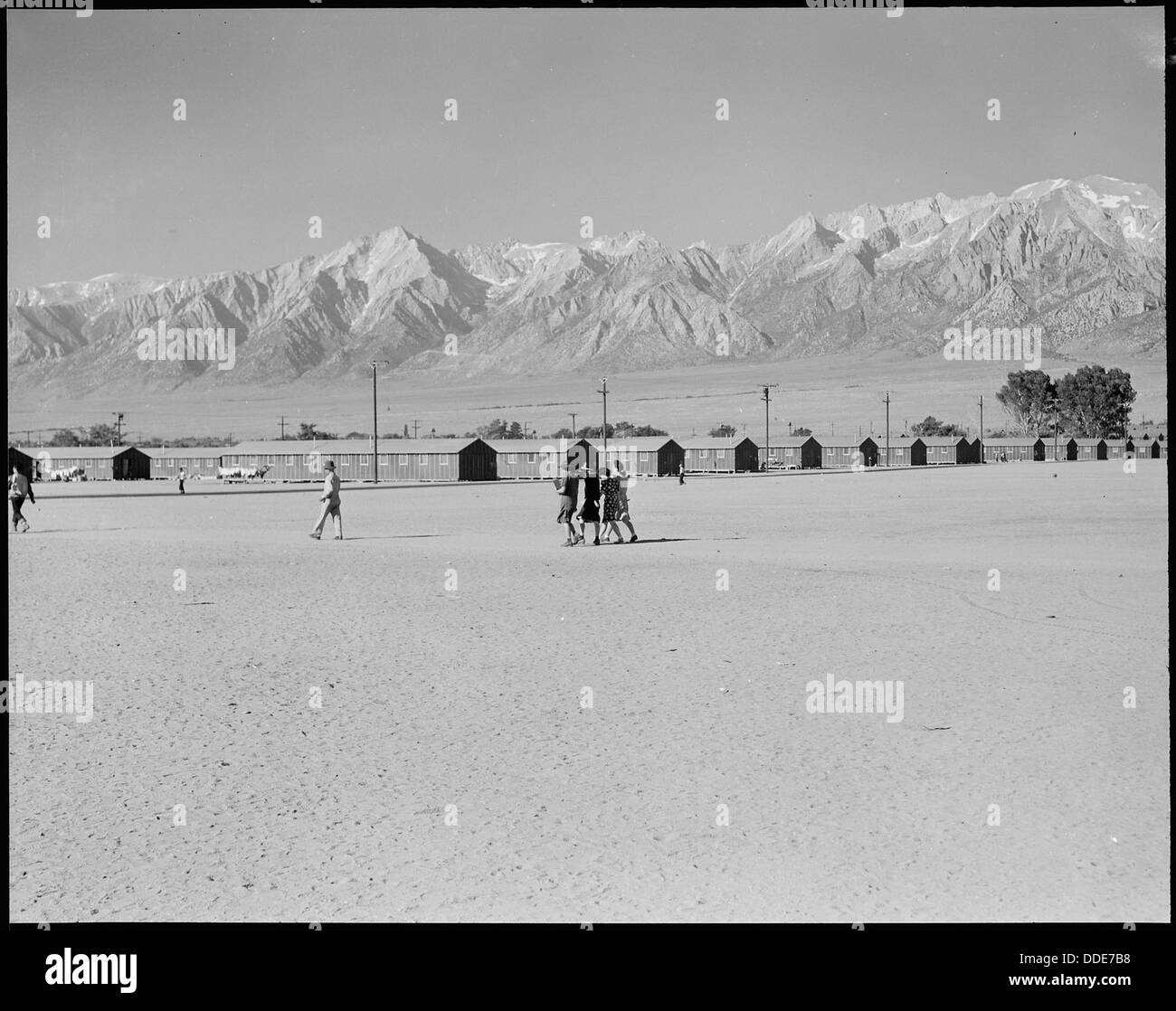 Manzanar Relocation Center in California was one of the ten internment ...