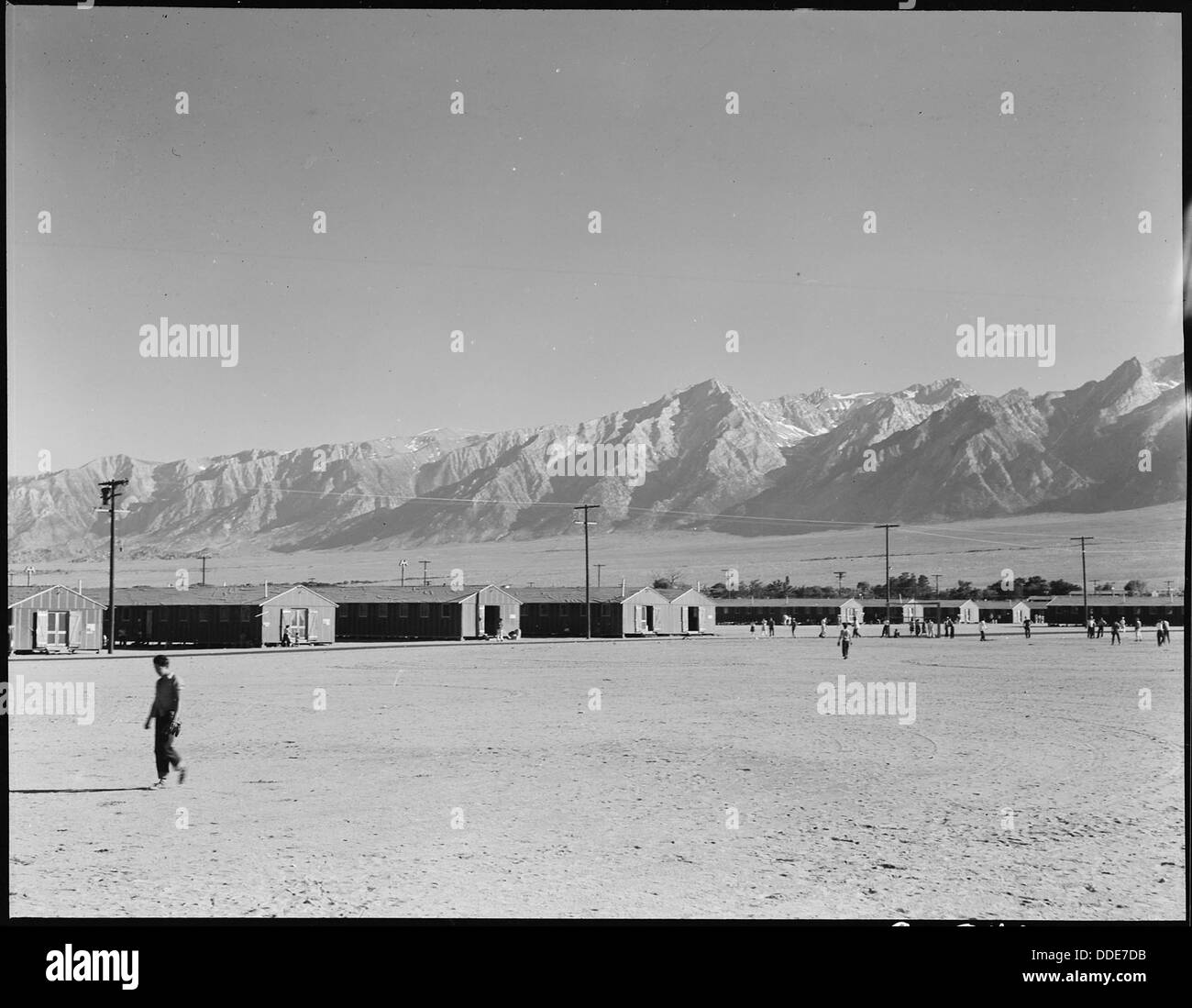 Manzanar Relocation Center in California was a wartime internment camp ...