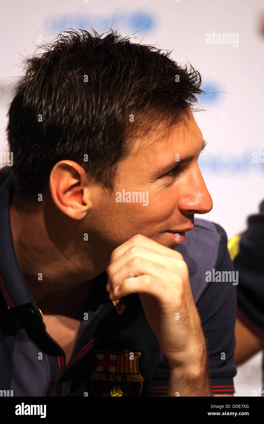 Lionel Messi , FC Barcelona football player Stock Photo - Alamy