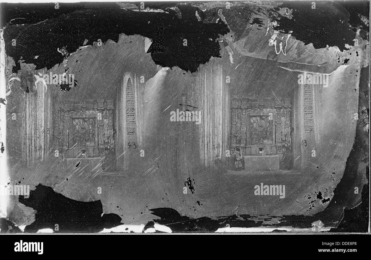 Old mission church altar indian pueblo of zuni hi-res stock photography ...