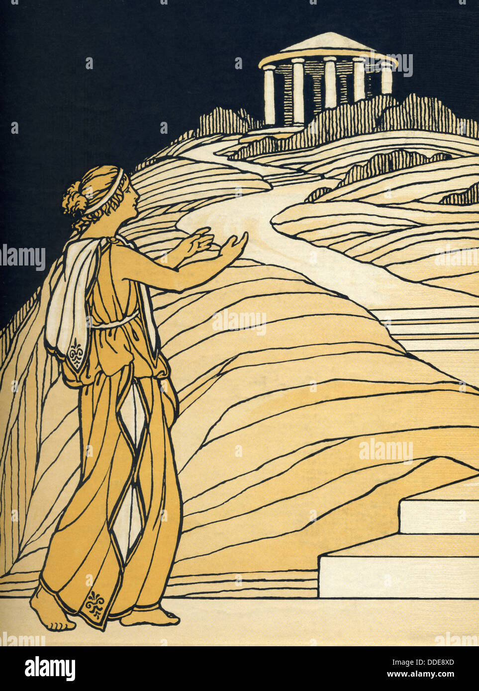 Greek priestess hi-res stock photography and images - Alamy