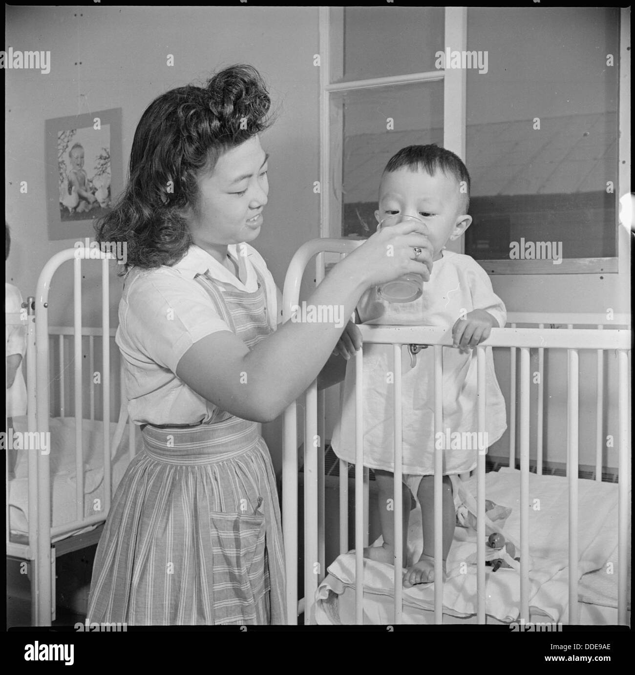 Cheiko Neeno, a nurse's aid student at the Poston Hospital in Arizona ...