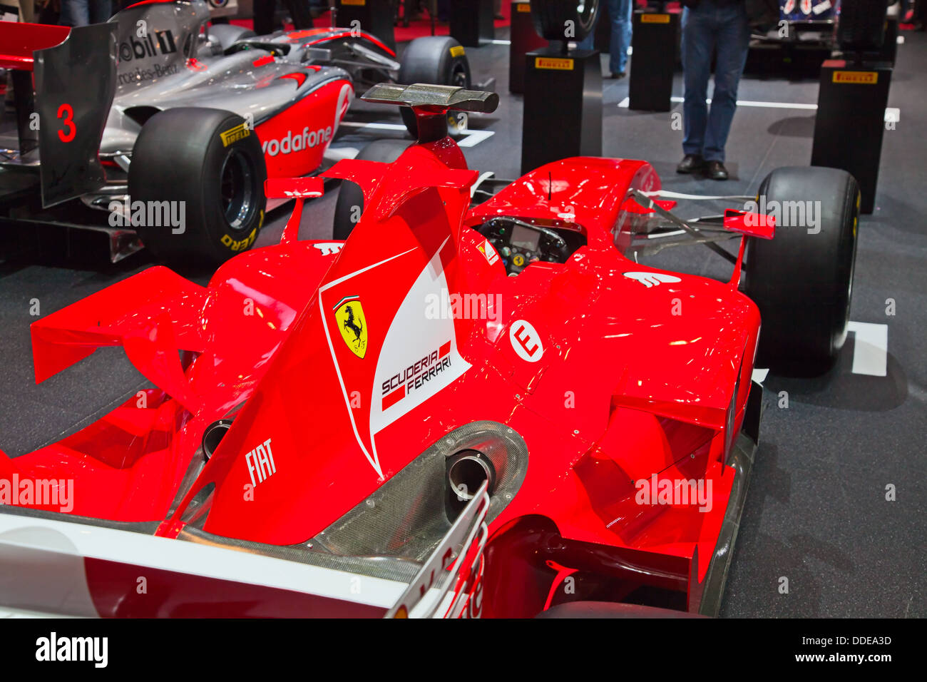 GENEVA - MARCH 8: The Ferrari F1 2011 on display at the 81st ...