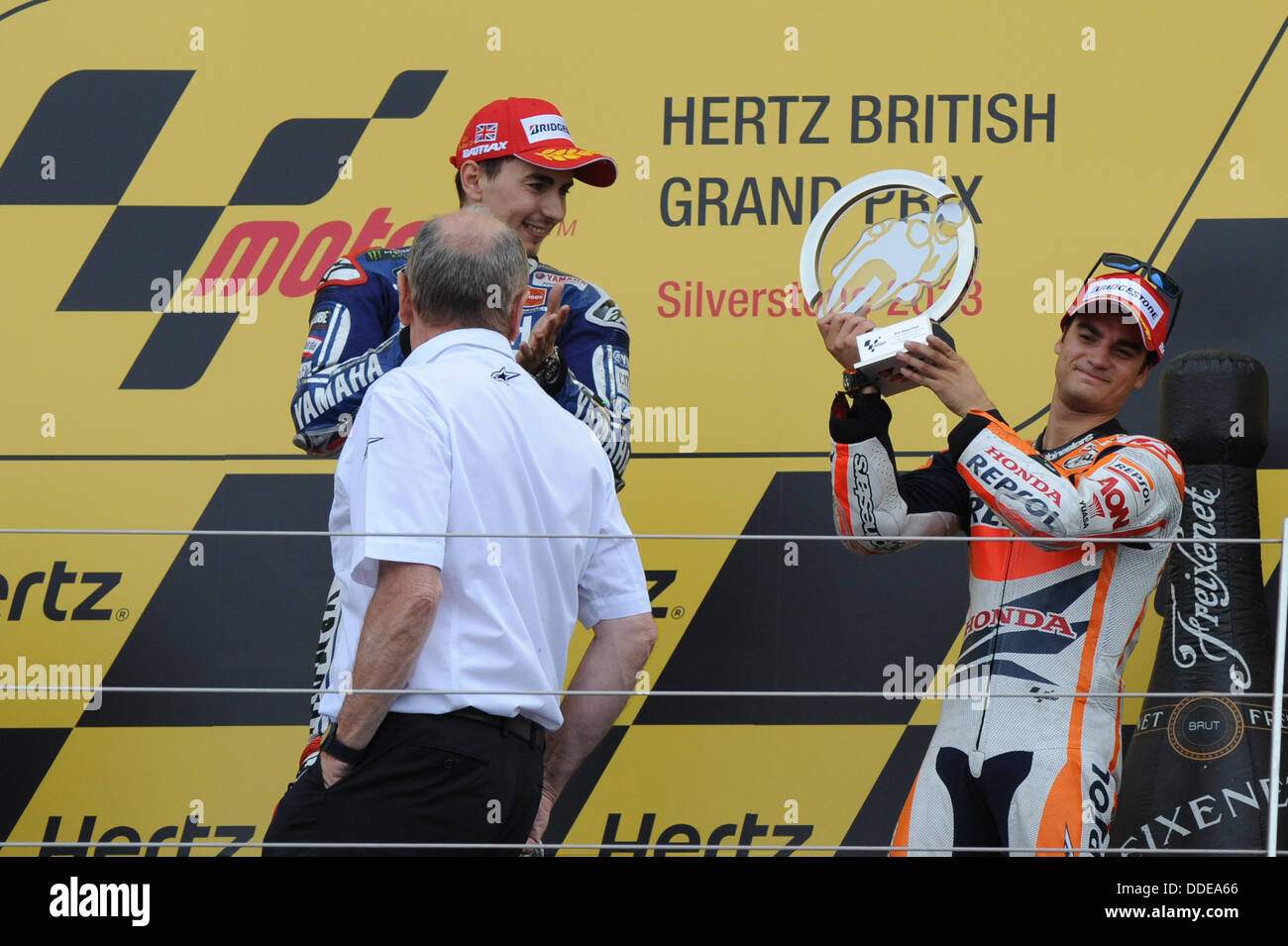 Silverstone, UK. 1st September 2013. Dani Pedrosa (Repsol Honda Team ...