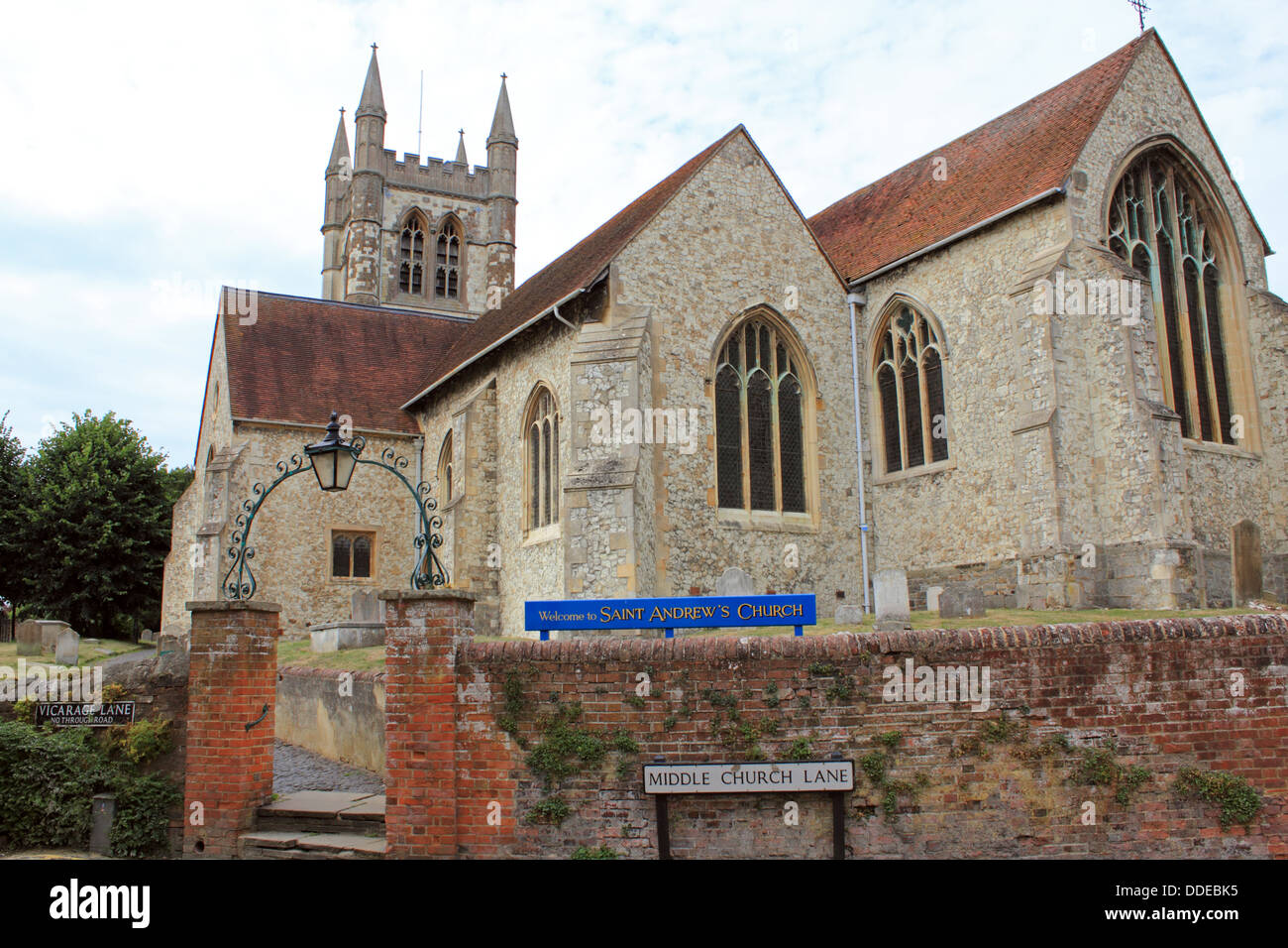 Farnham church hi-res stock photography and images - Alamy