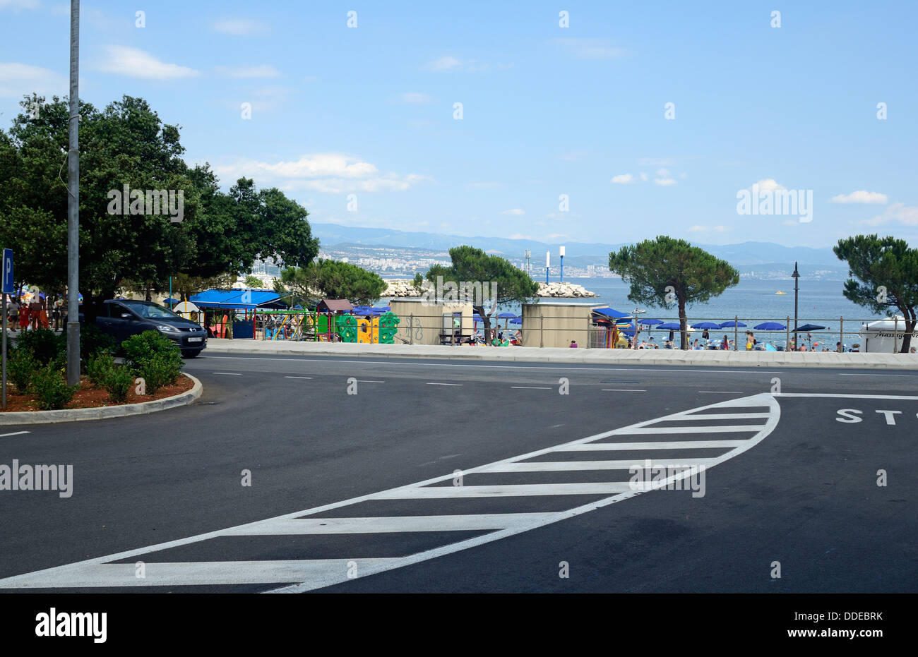Beach traffic signs hi-res stock photography and images - Alamy