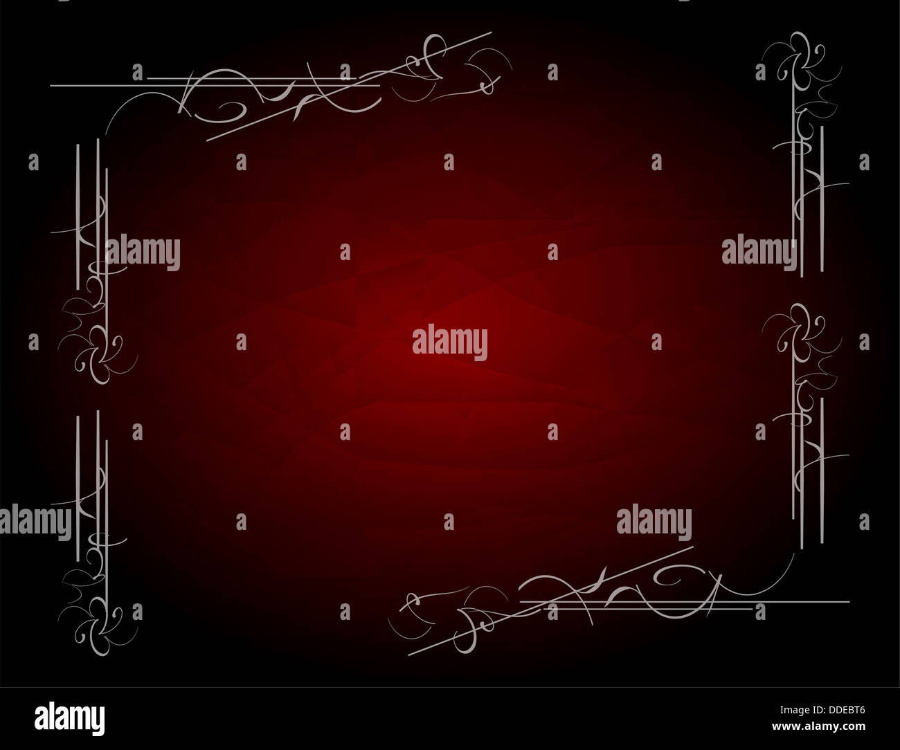 Seamless background floral ornament red. Vector illustration Stock ...