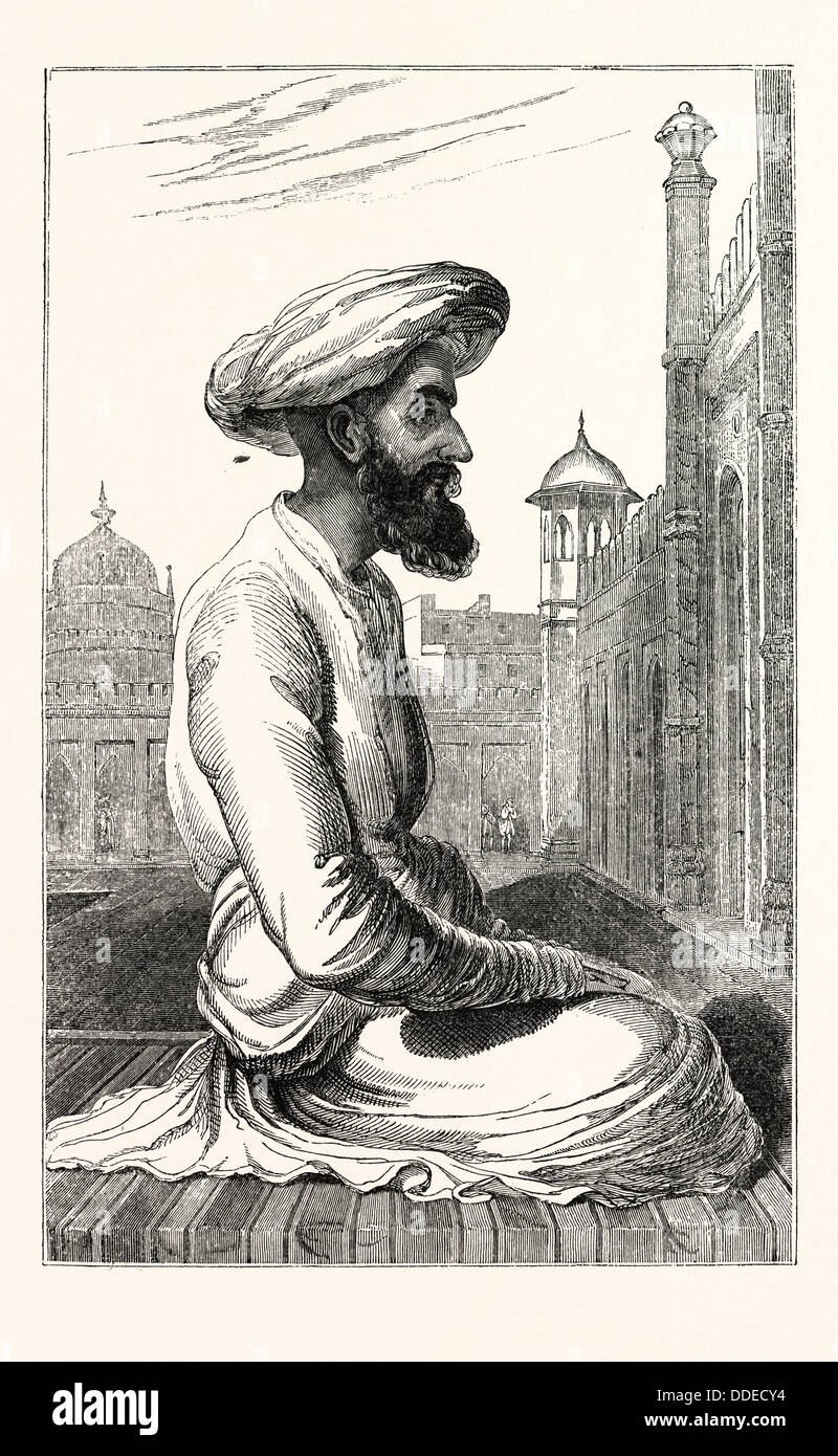 A MOHAMMEDAN AT PRAYERS Stock Photo - Alamy