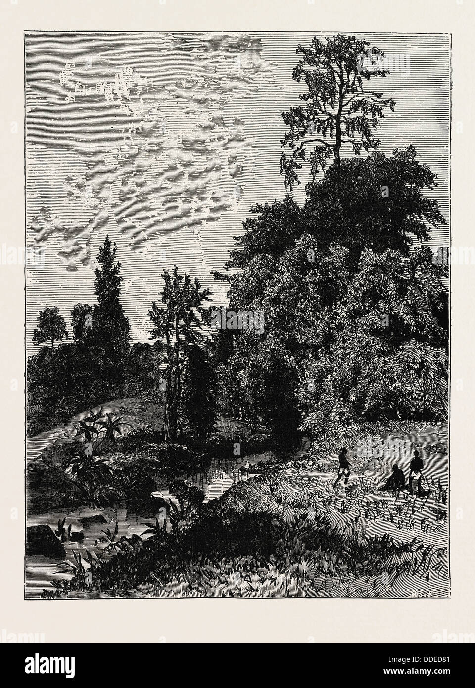 A VIEW IN ABYSSINIA. Ethiopia, Ethiopian Empire Stock Photo - Alamy