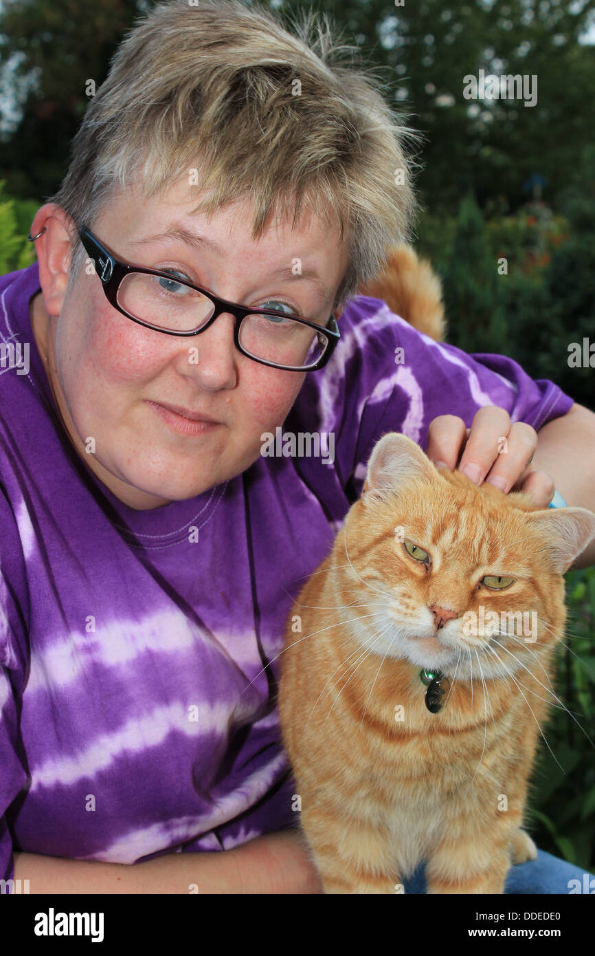 Crazy lady hi-res stock photography and images - Alamy