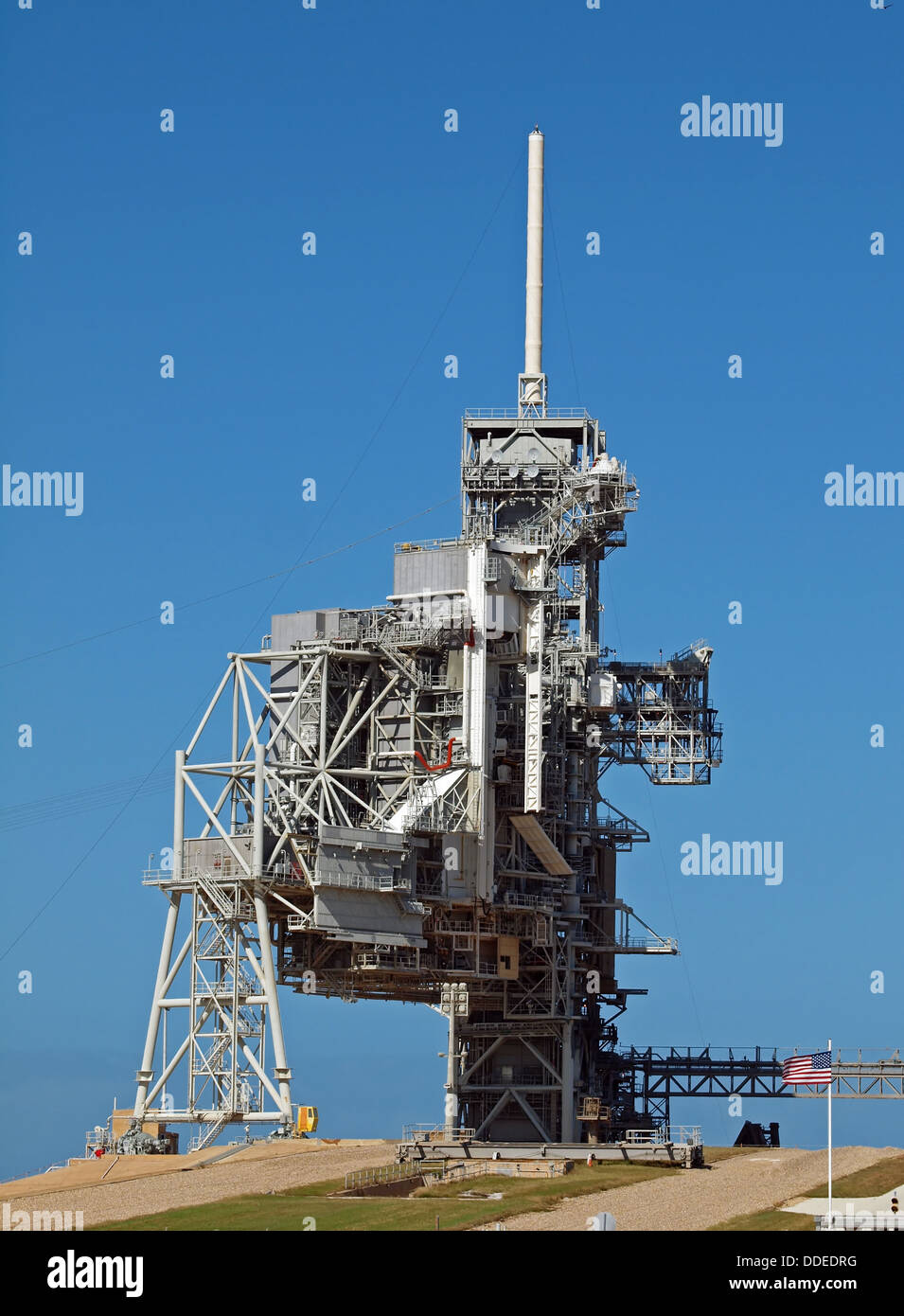 The space shuttle launch pad at Kennedy Space Center in Cape Canaveral, Florida Stock Photo - Alamy