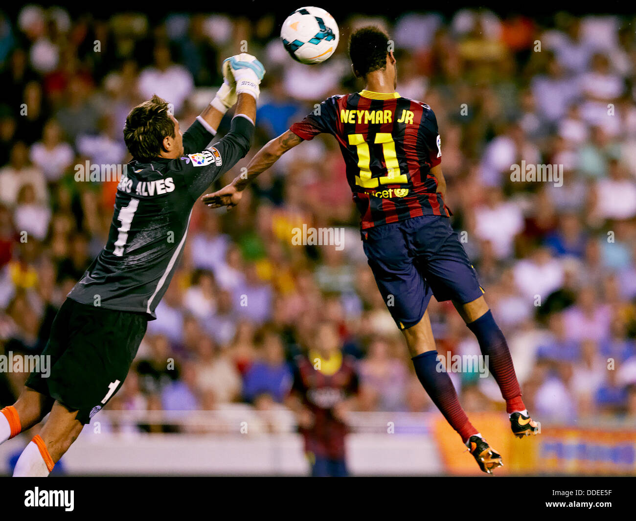 Goalkeeper punch hi-res stock photography and images - Alamy