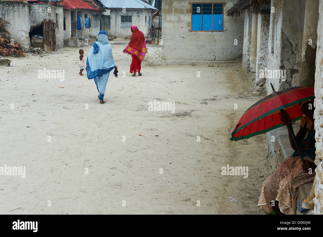 Tanzania, Zanzibar island, Unguja, town of Jambiani Stock Photo - Alamy