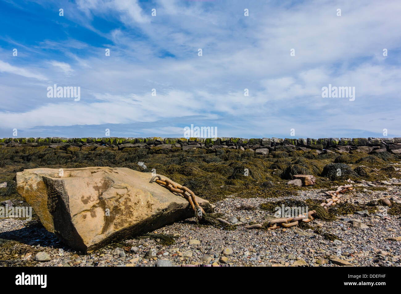 Rock stone boulders breakwater hi-res stock photography and images - Alamy
